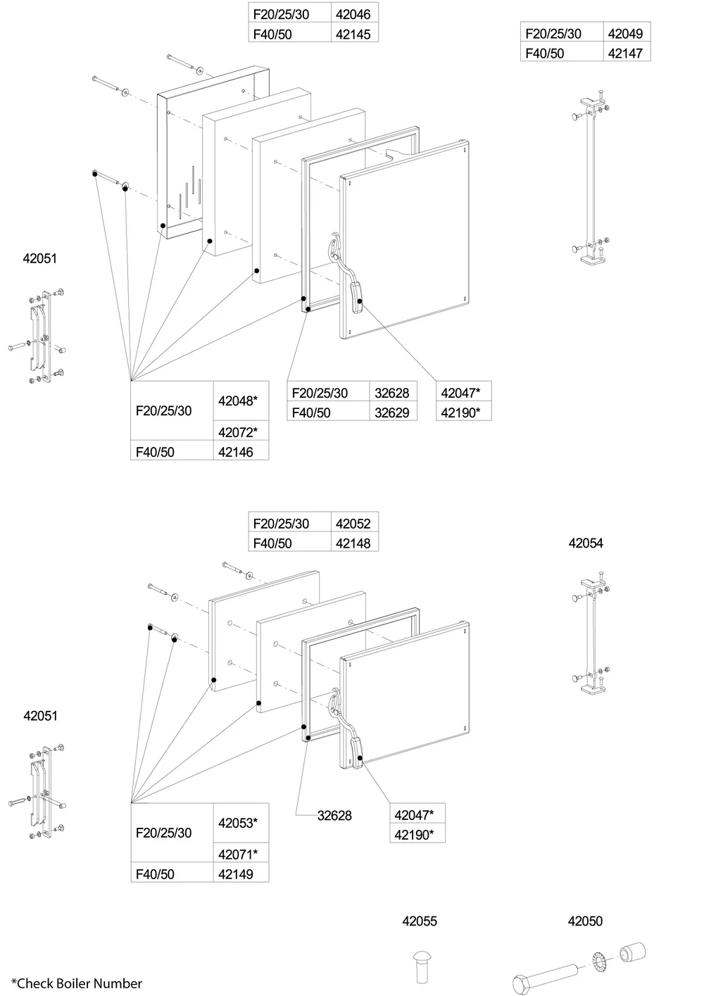 HDG F Filling Hatch and Combustion Chamber