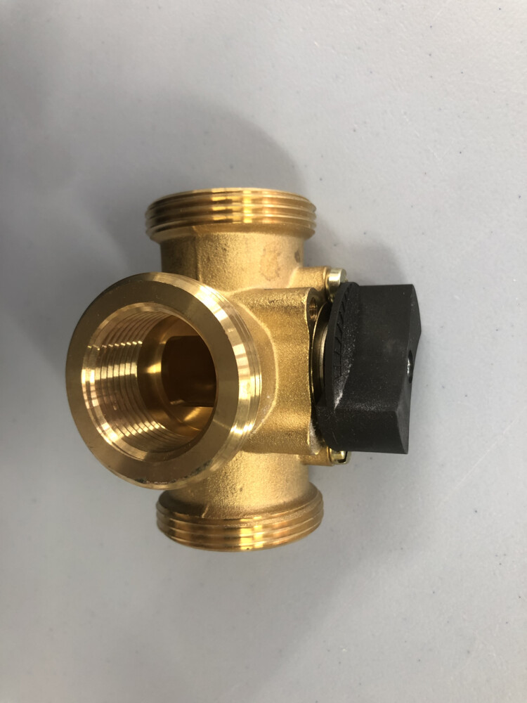 Three way mixing valve DN25